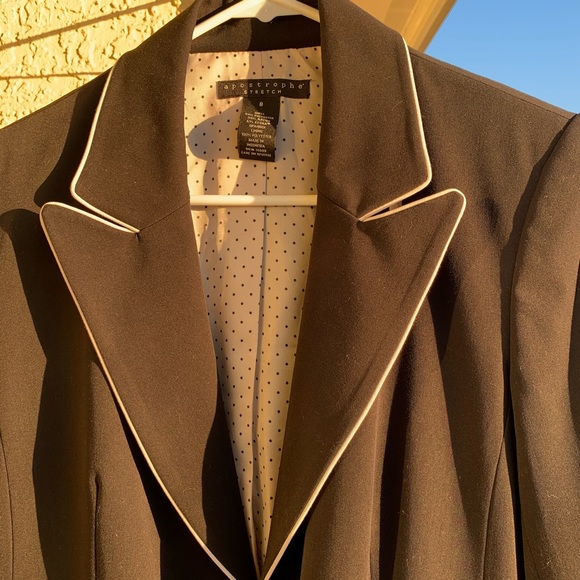 Apostrophe | Jackets & Coats | Apostrophe Black Sleek Blazer | Poshmark
